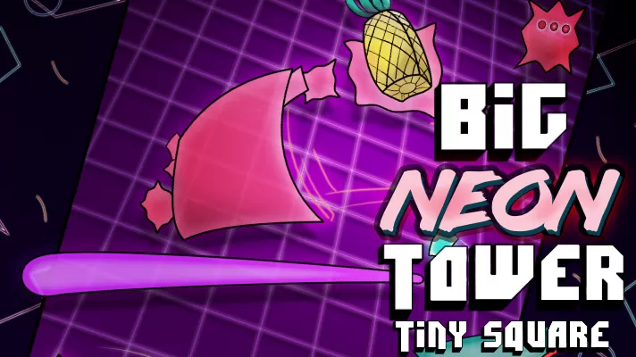 Big NEON Tower Tiny Square | Instantly Play Games Online for Free!