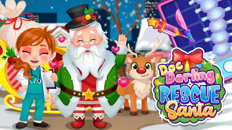 Doc Darling: Santa Surgery | Instantly Play Games Online for Free!